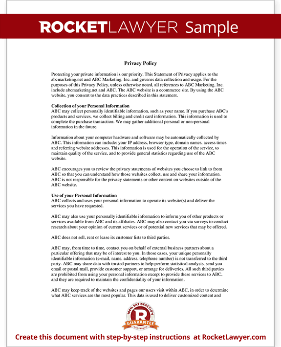 Customer Data Privacy Policy Template – PARAHYENA Customer Data Privacy Policy Template – PARAHYENA