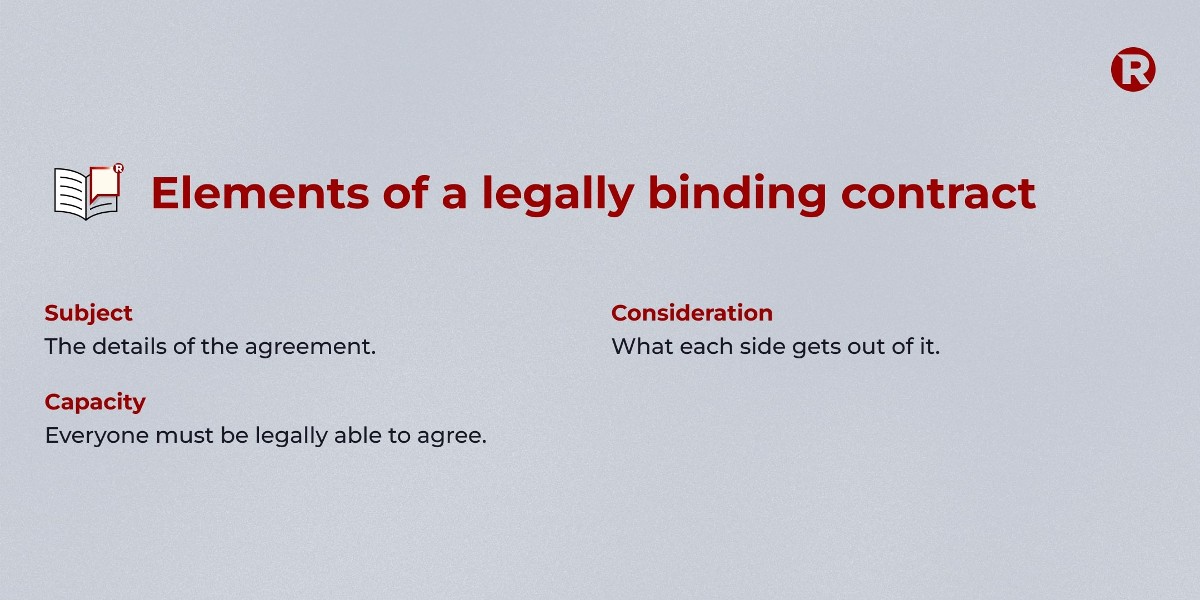 What Makes a Contract Legally Binding? | Rocket Lawyer