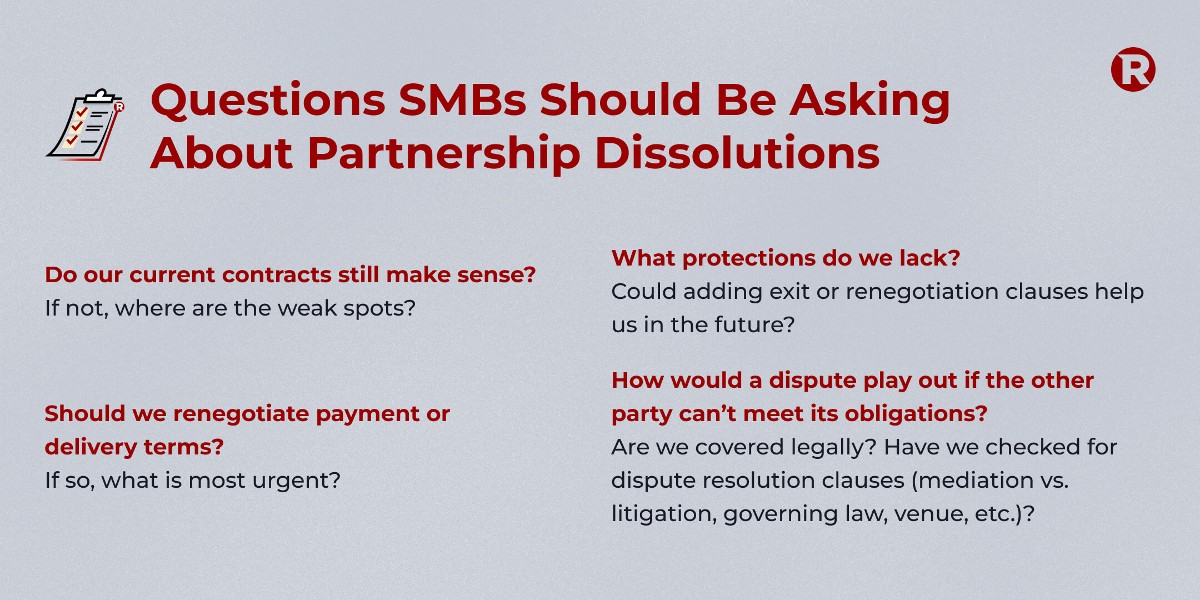 Renegotiating Contracts After a Partnership Ends | Rocket Lawyer