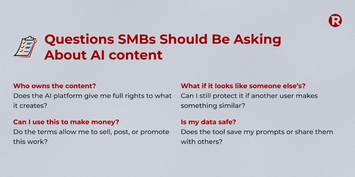 Who Owns the Content Your AI Creates? | Rocket Lawyer