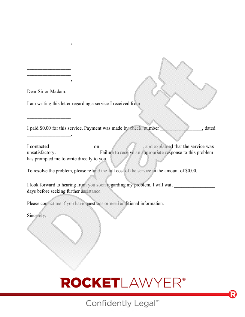 What Is A Formal Complaint Letter Infoupdate