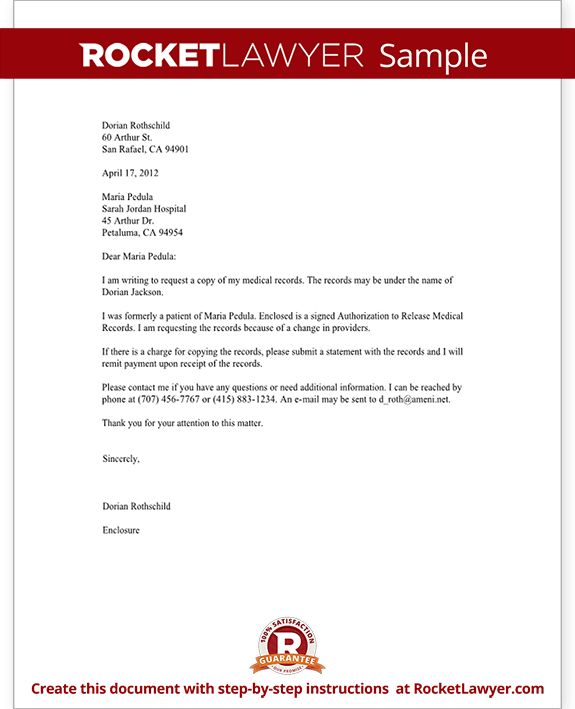 Medical Records Request Form Request For Medical Records Letter Template Medical Records Request Form Request For Medical Records Letter Template